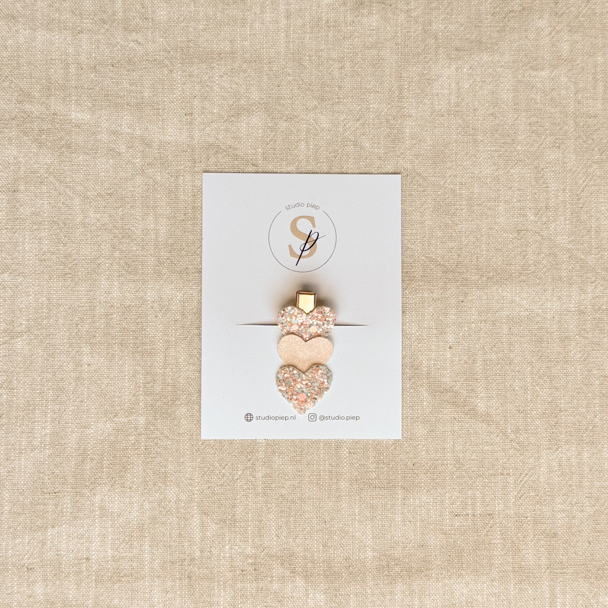 Gouden Alligator Clip Blush